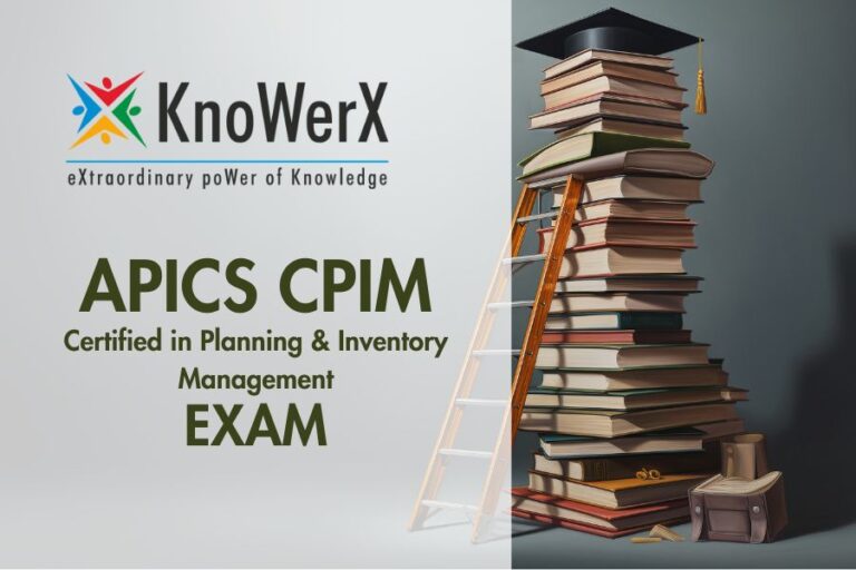 APICS CPIM (Certified in Planning & Inventory Management)